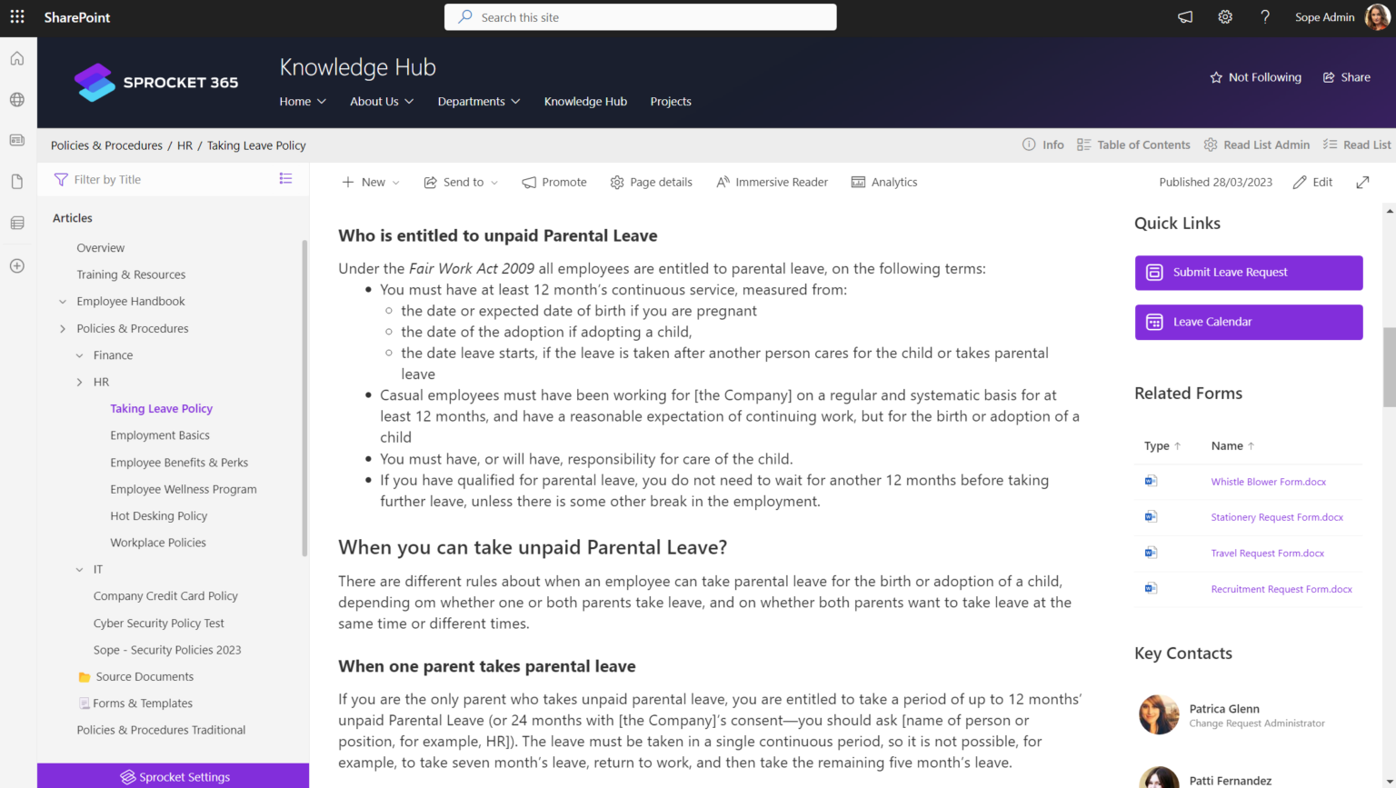 The Complete Guide To Using Sprocket 365 in SharePoint - Sprocket 365