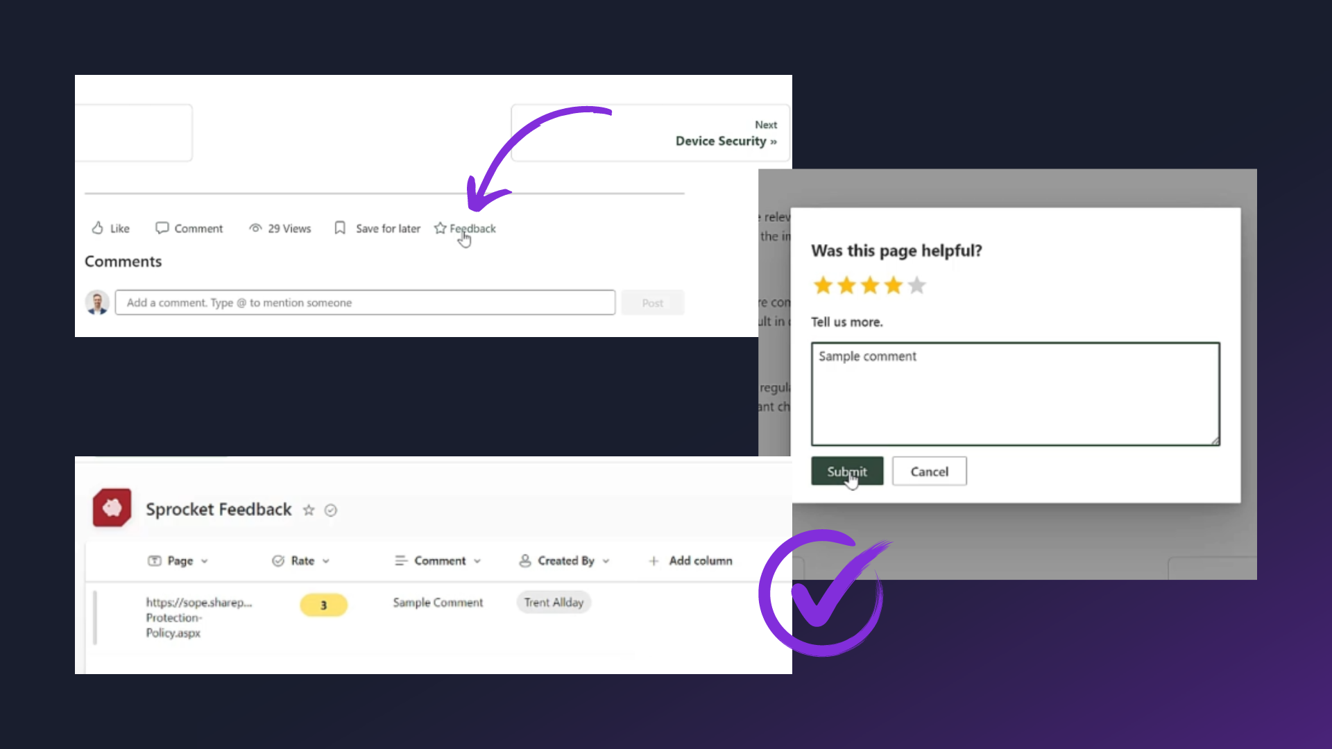 Version 6.3: Feedback, Tree & Search Enhancements - Sprocket 365